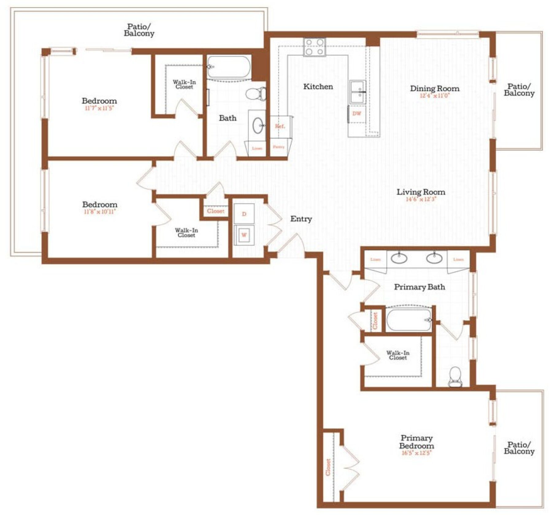 PH1 - Penthouse with Balcony - RÊVE Boulder | RÊVE Boulder